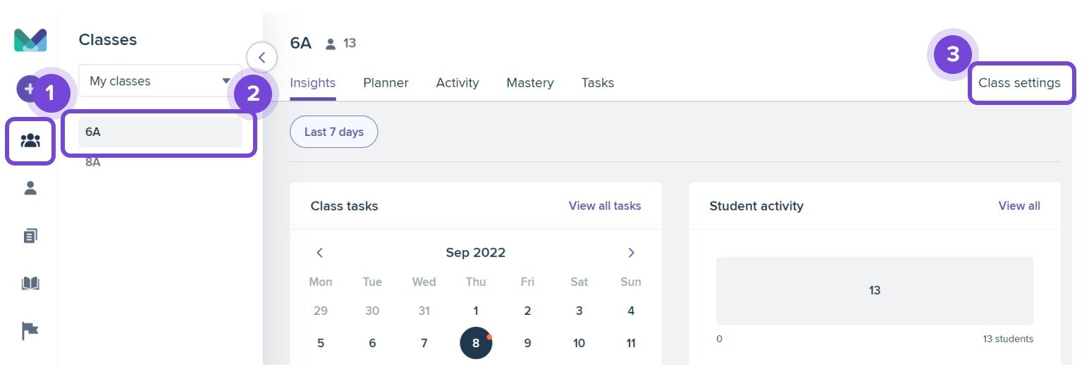 Adding Students To Your Class